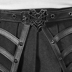 Accessories | Gothic Faux Leather Cut Out Spiderweb Belt | Poshmark